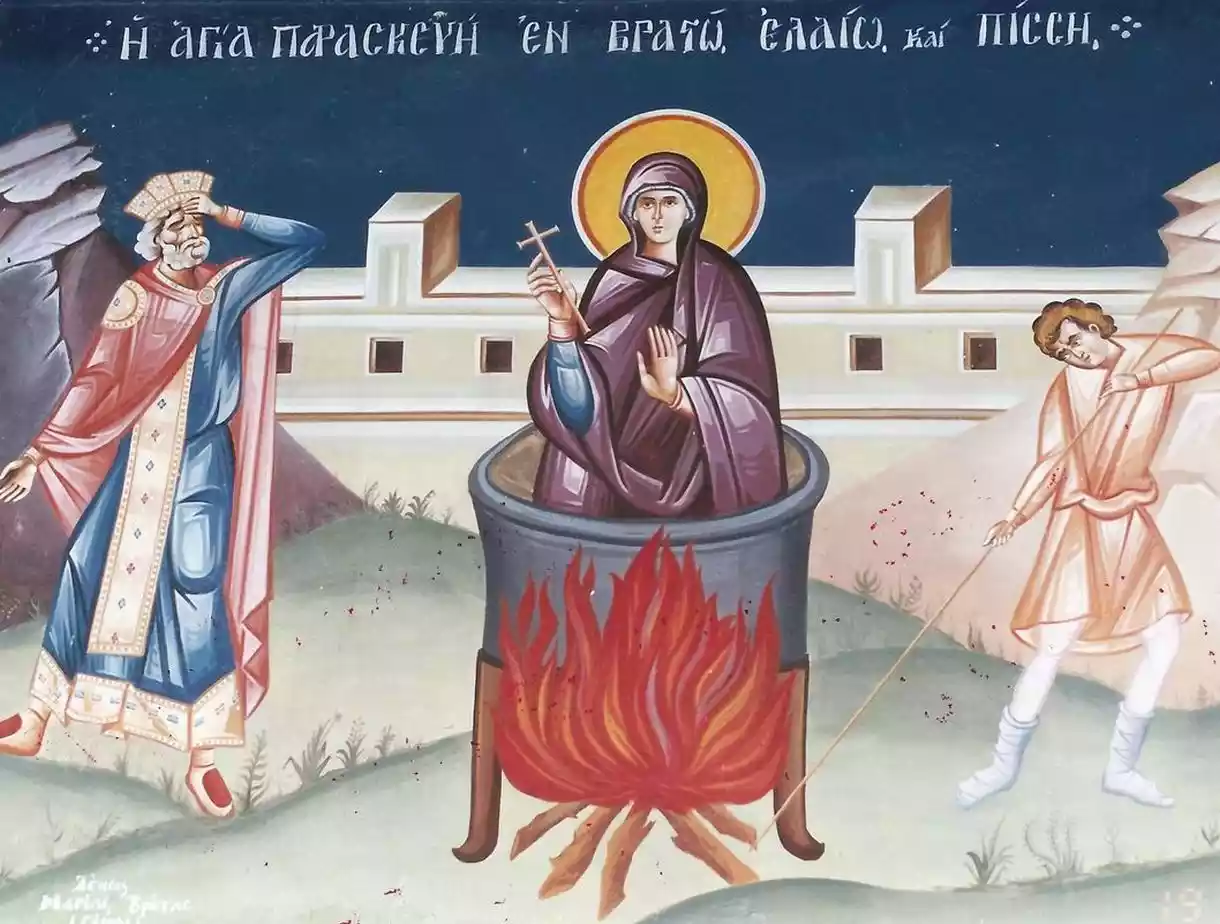 Αγία Παρασκευή: Θαύματα | Βίος | Εκκλησίες | Μάτια | Όραση